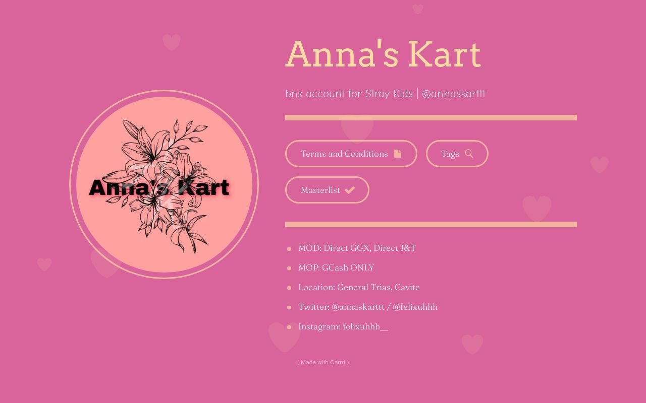 Anna's Kart